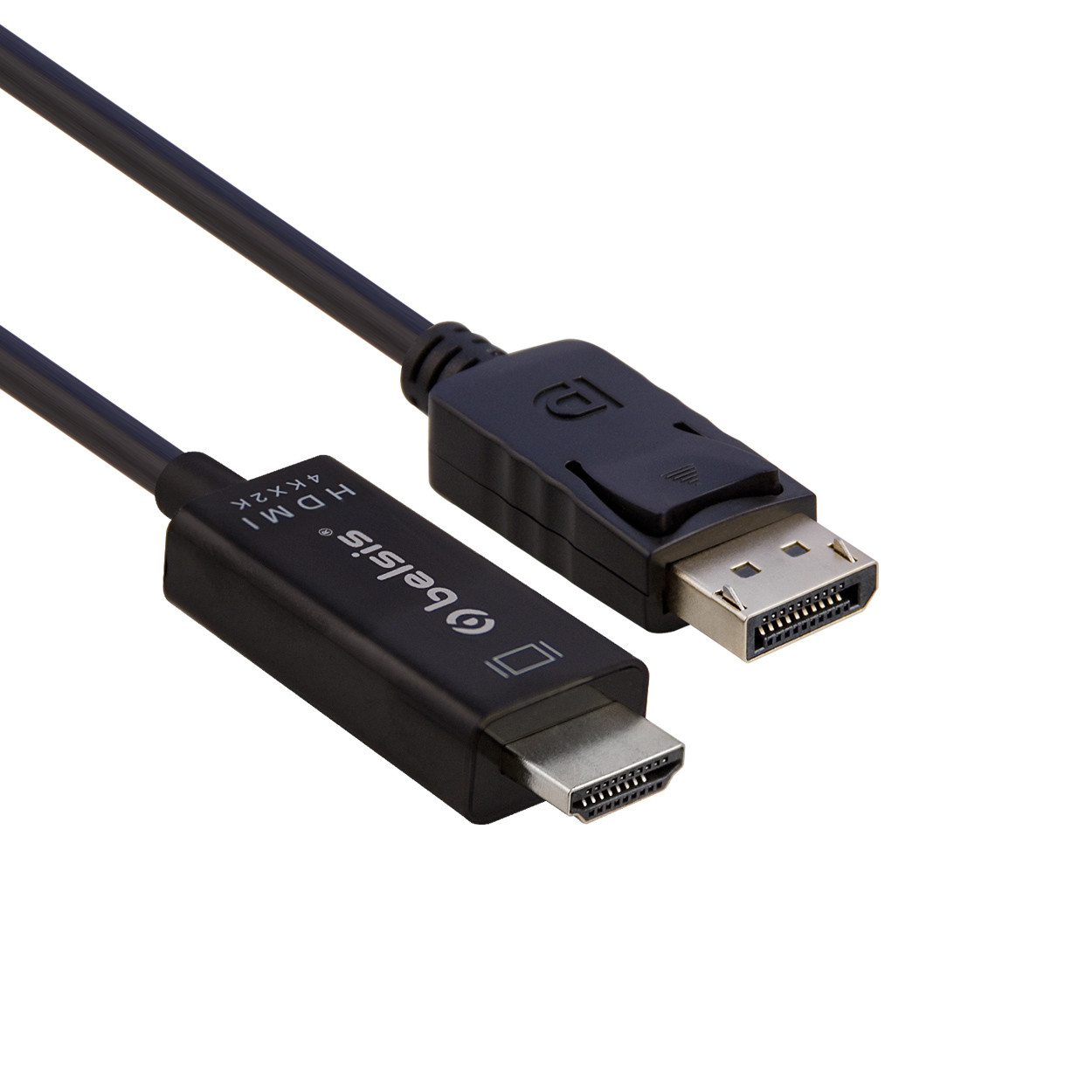 Кабель Belsis DisplayPort - HDMI 1,8м M-M Black BW8805