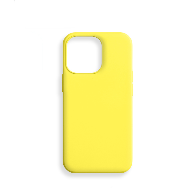 Чехол iPhone 13 Mini (5.4) Silicone WS желтый