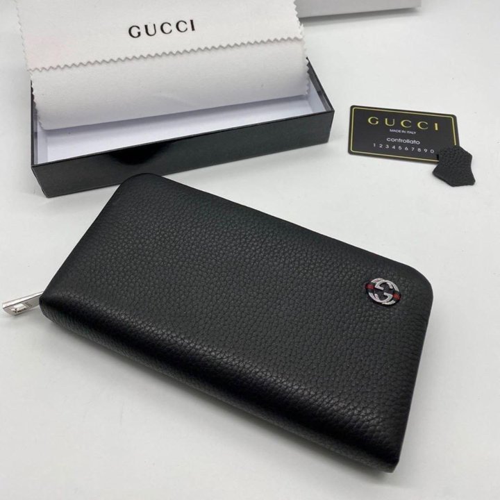 Кошелек мужской Gucci G002 черный