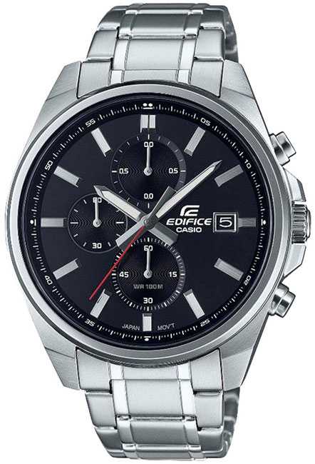Наручные часы мужские Casio EFV-610D-1A серебристые