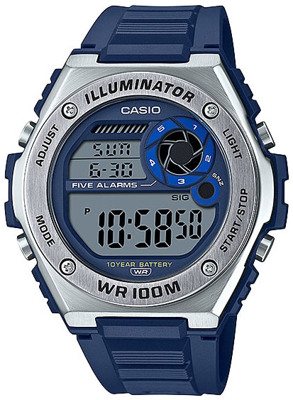 Наручные часы мужские Casio MWD-100H-2A синие