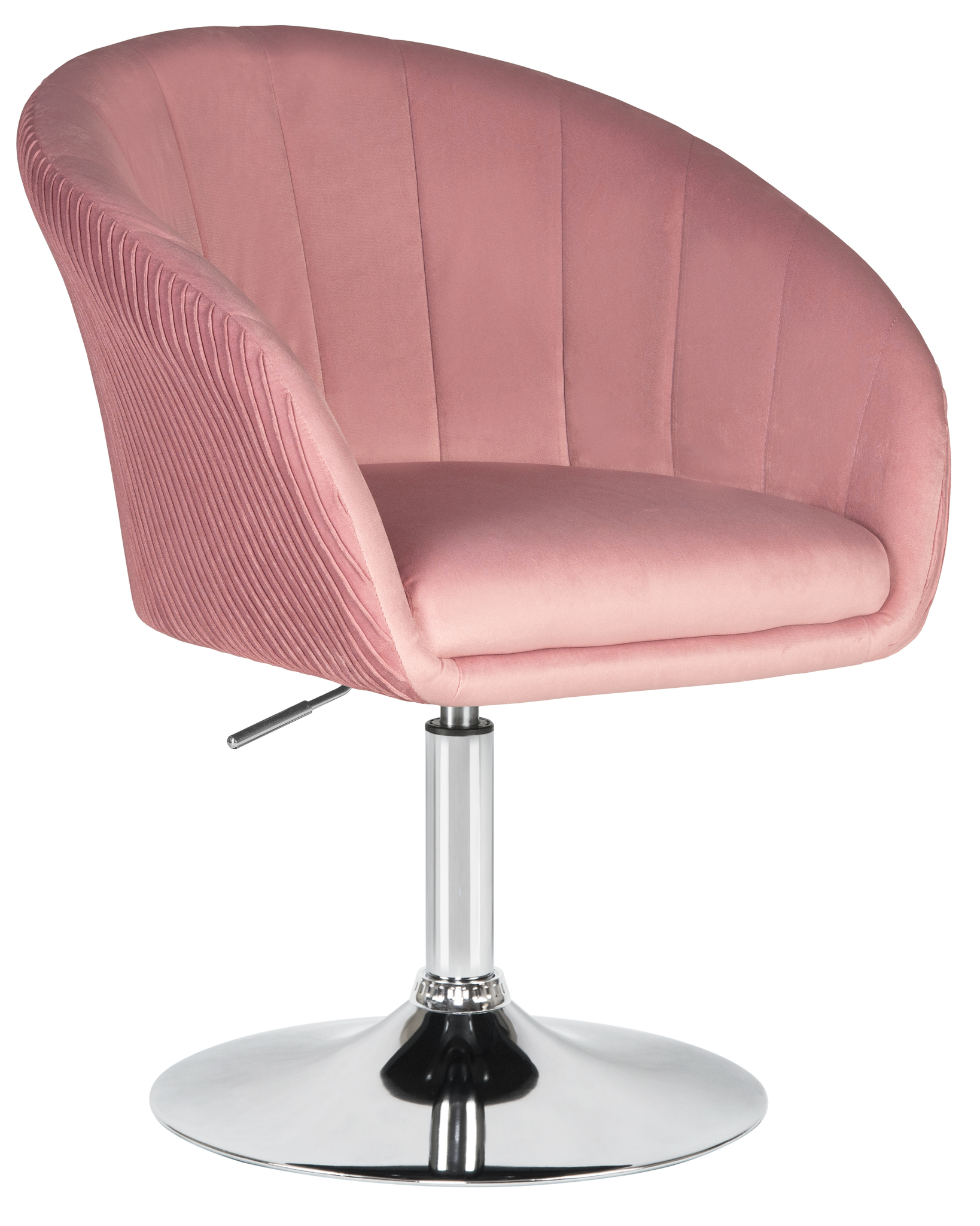 Кресло дизайнерское Империя стульев EDISON розовый велюр