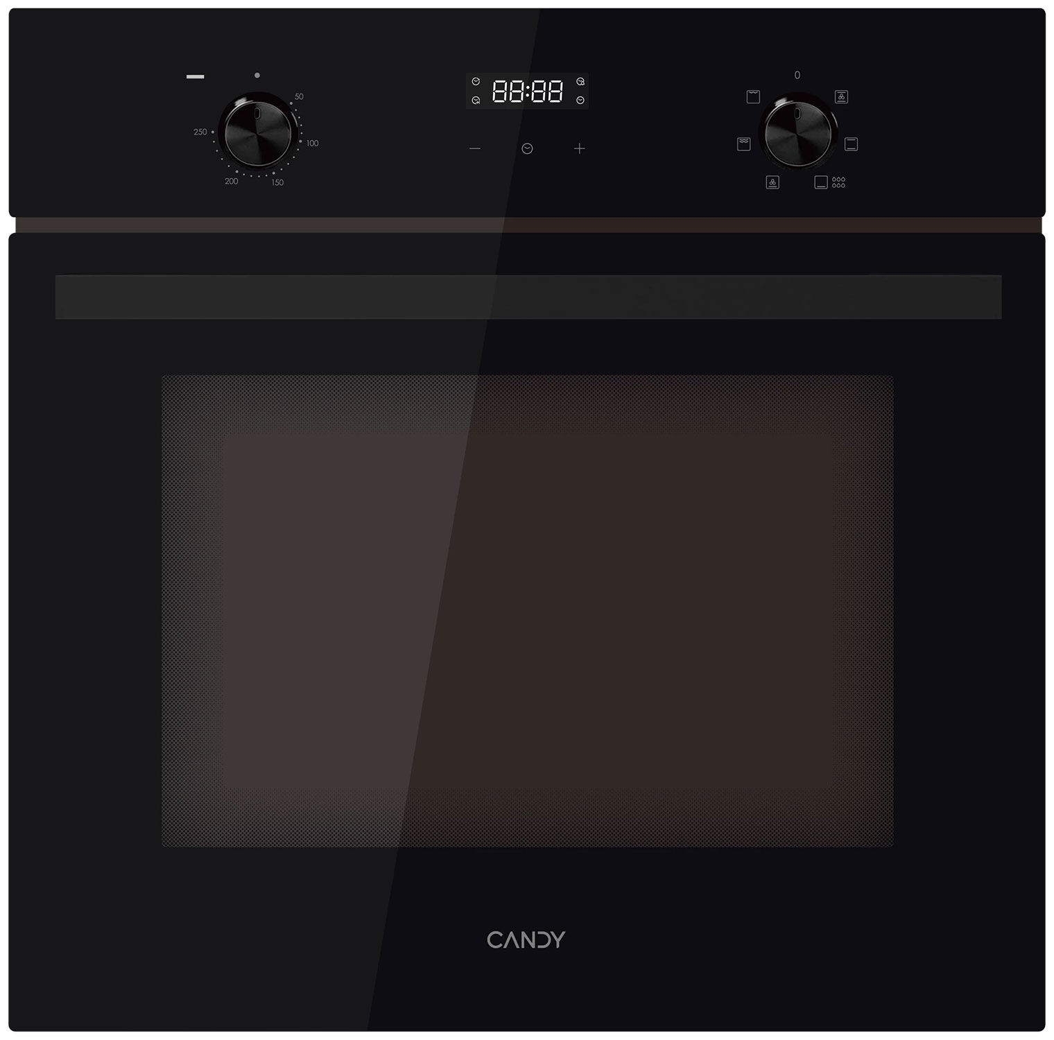 Встраиваемый электрический духовой шкаф Candy COXP06NBB черный