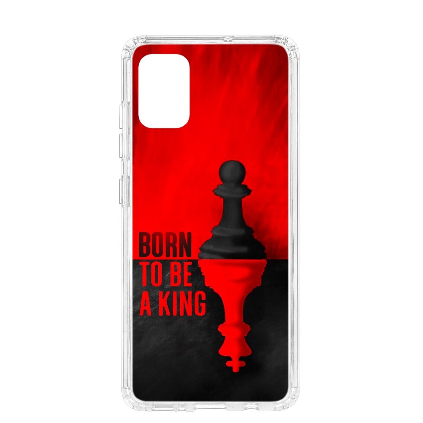 Чехол на Samsung Galaxy A51 Kruche Print Born to be a King