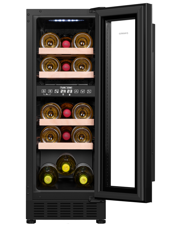 Встраиваемый винный шкаф MAUNFELD MBWC-56D17 черный