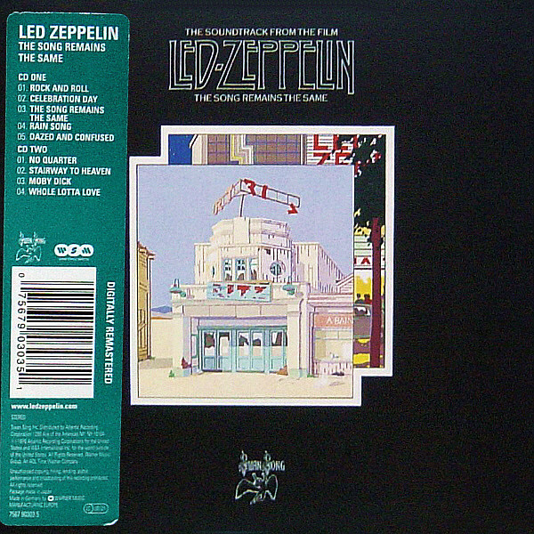 Led Zeppelin ?– The Soundtrack From The Film The Song Remains The Same (2 CD)