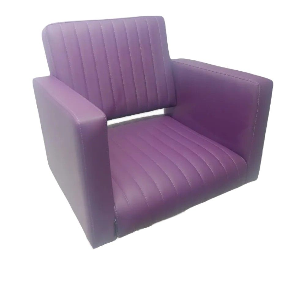 Парикмахерское кресло Фьюжн фиолетовый 65х50х57