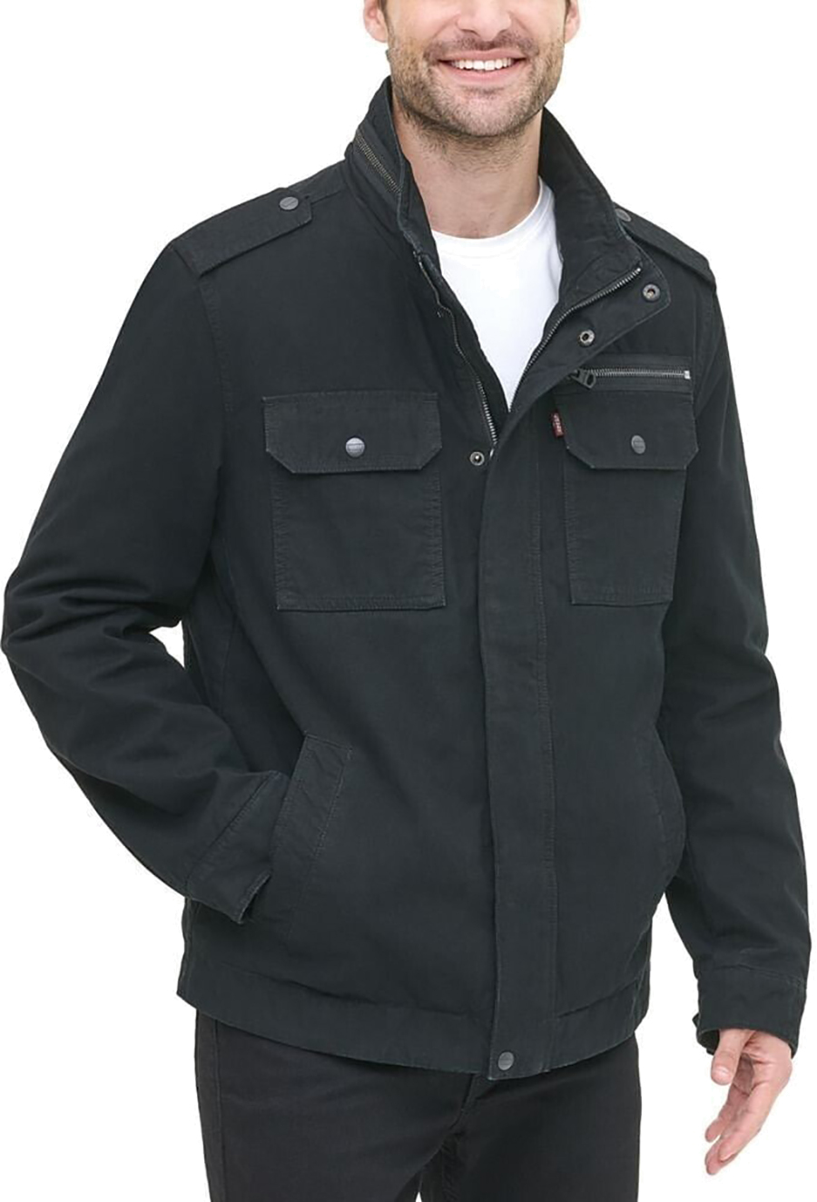 Куртка мужская Levi's LM7RC485-BLK черная XL