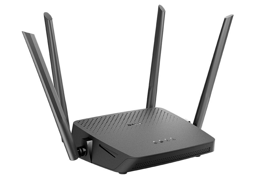 Wi-Fi роутер D-Link Black DIR-825/RU/R5A