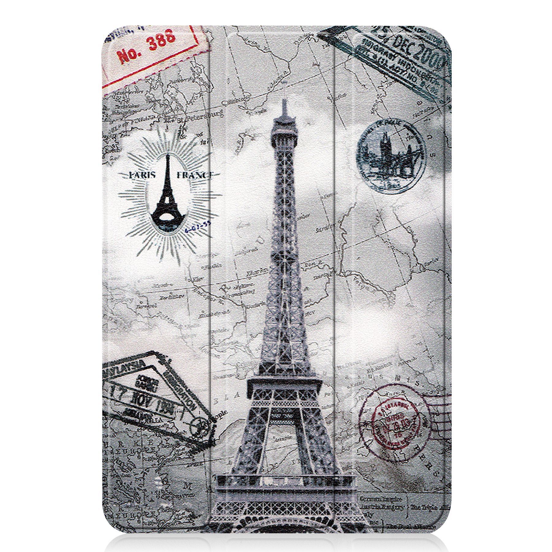Чехол MyPads для Apple iPad mini 6 2021 тематика Париж