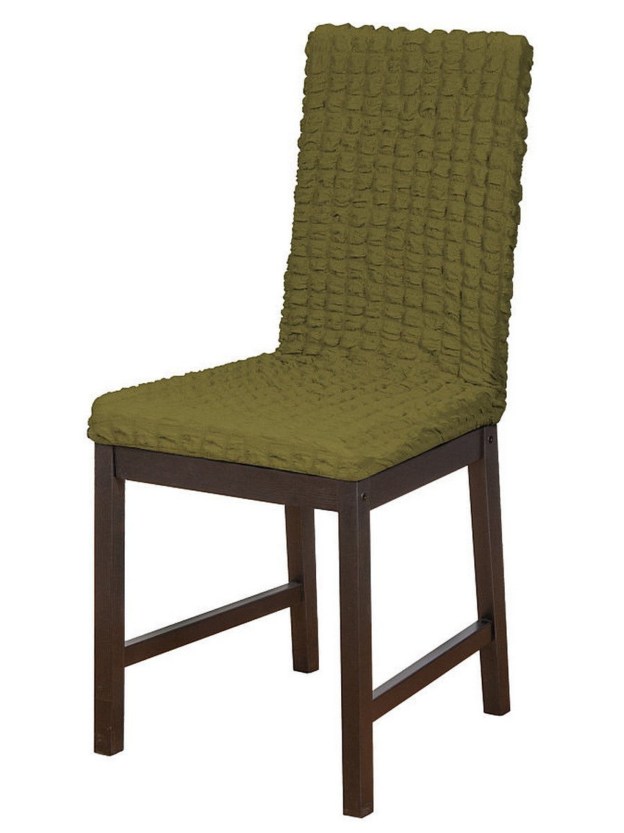 Комплект чехлов на стулья, KARTEKS, 6шт., 261/506.222, оливковый