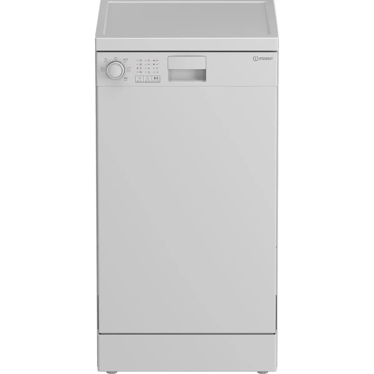 Машина посудомоечная Indesit DFS 1A59 B узкая, белая