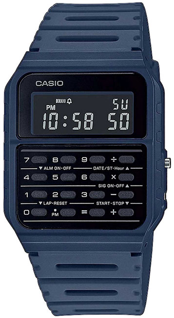 Наручные часы мужские Casio CA-53WF-2B синие