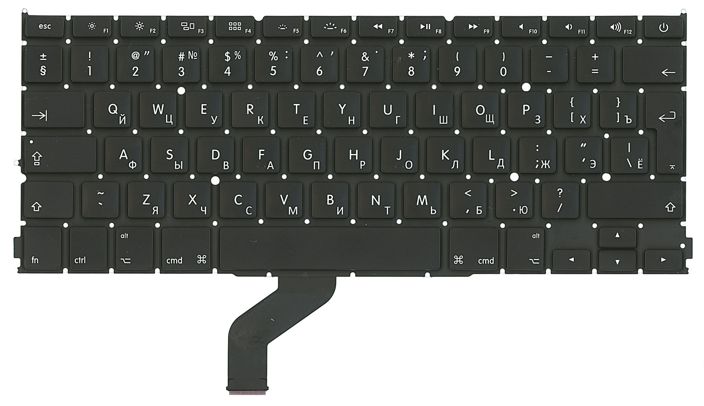 Клавиатура OEM для ноутбука MacBook Pro A1425, большой enter