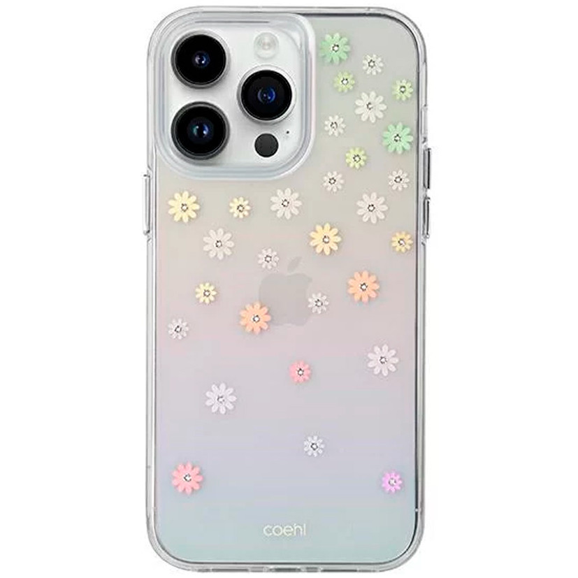 Чехол Uniq Coehl Aster (with 3d crystals) для iPhone 14 Pro Max, Spring Pink