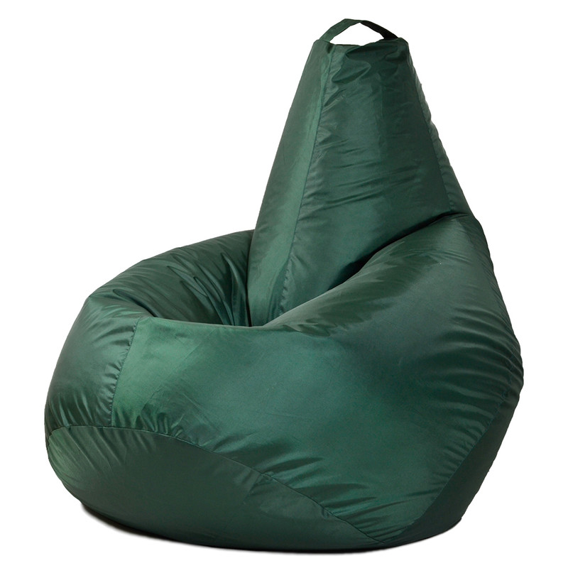 Кресло-мешок Puffmebel груша XXL зеленый