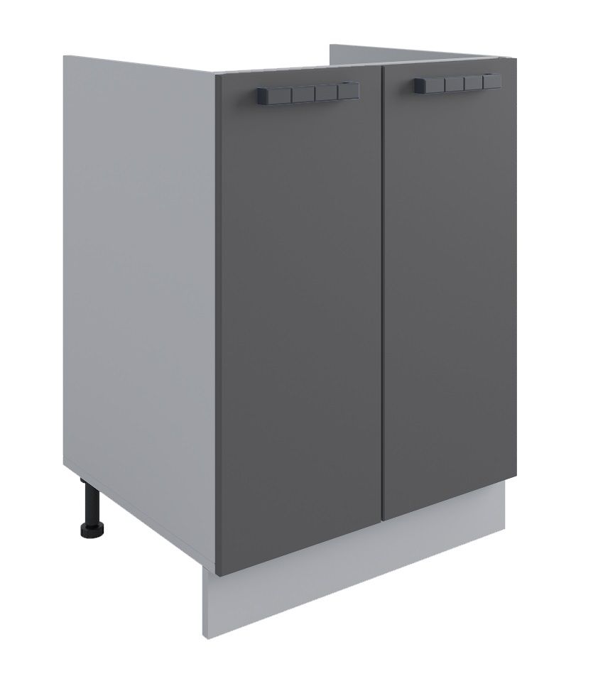 Шкаф кухонный напольный ДСВ Мебель Ройс СМ 600 графит 60х51.6х71.6